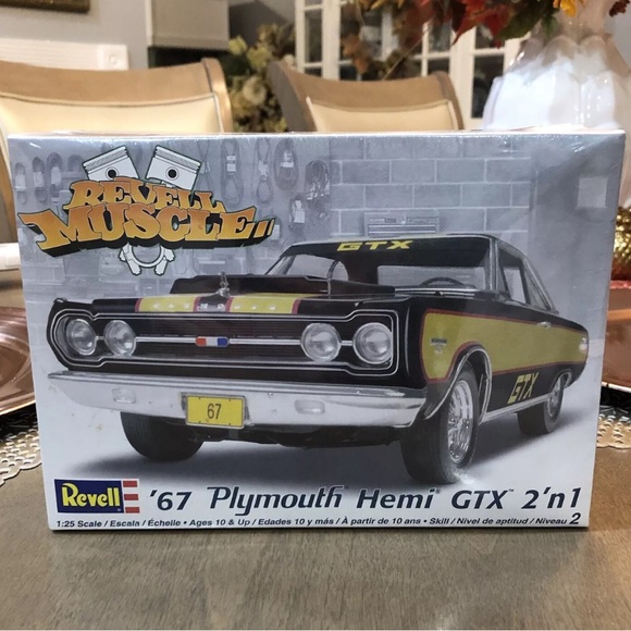 Revell | Toys | New Vintage Revell Muscle 967 Plymouth Hemi Gtx 2n1 ...